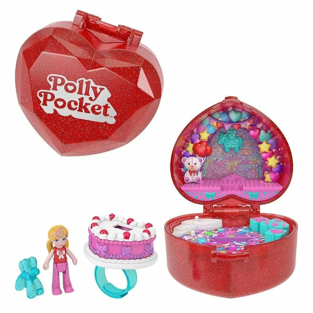 JGK21 Polly Pocket, подарочная коробка Mattel к 80-летию