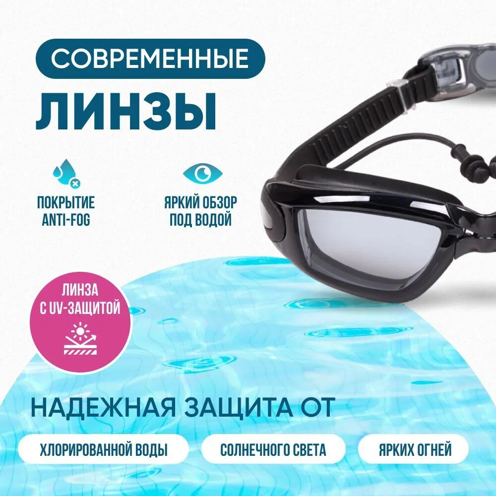 PUMPER Очки для плавания — фото 1