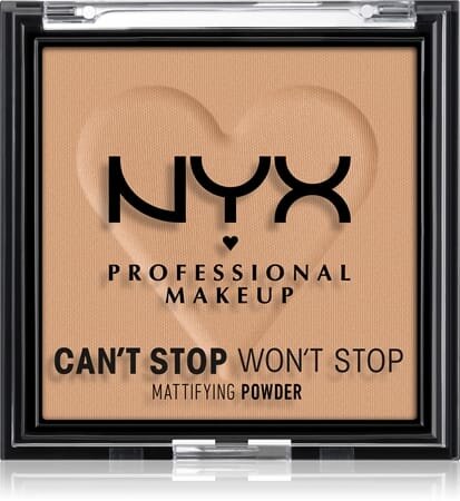 Пудра NYX Professional Makeup Can't Stop Won't Stop Mattifying Powder, tan, 6 г