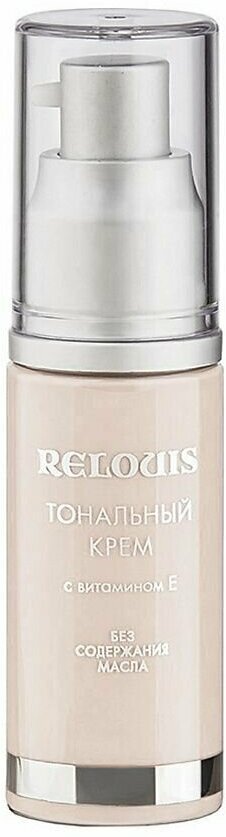 RELOUIS Тональный крем витамин E с дозатором, тон 40