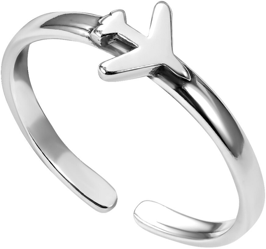 Кольцо, серебро, 925 проба, чернение