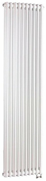 Радиатор секционный arbonia arbonia 3180/08 боковое левое подключение № 12 3/4" ral 9016 белый