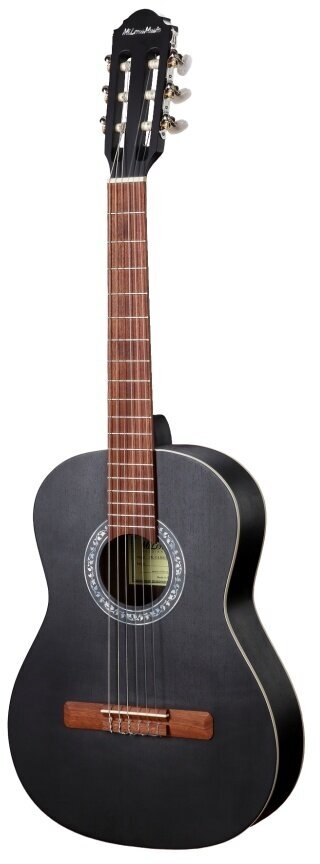 ML-C4-4/4-BK Классическая гитара, цвет черный, MiLena-Music