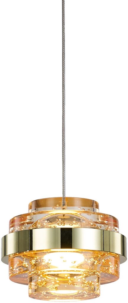 Подвесной светильник Delight Collection Indiana MD22030002-1A gold/champagne, Золотой/Шампань, LED, 1 x 5 Вт.