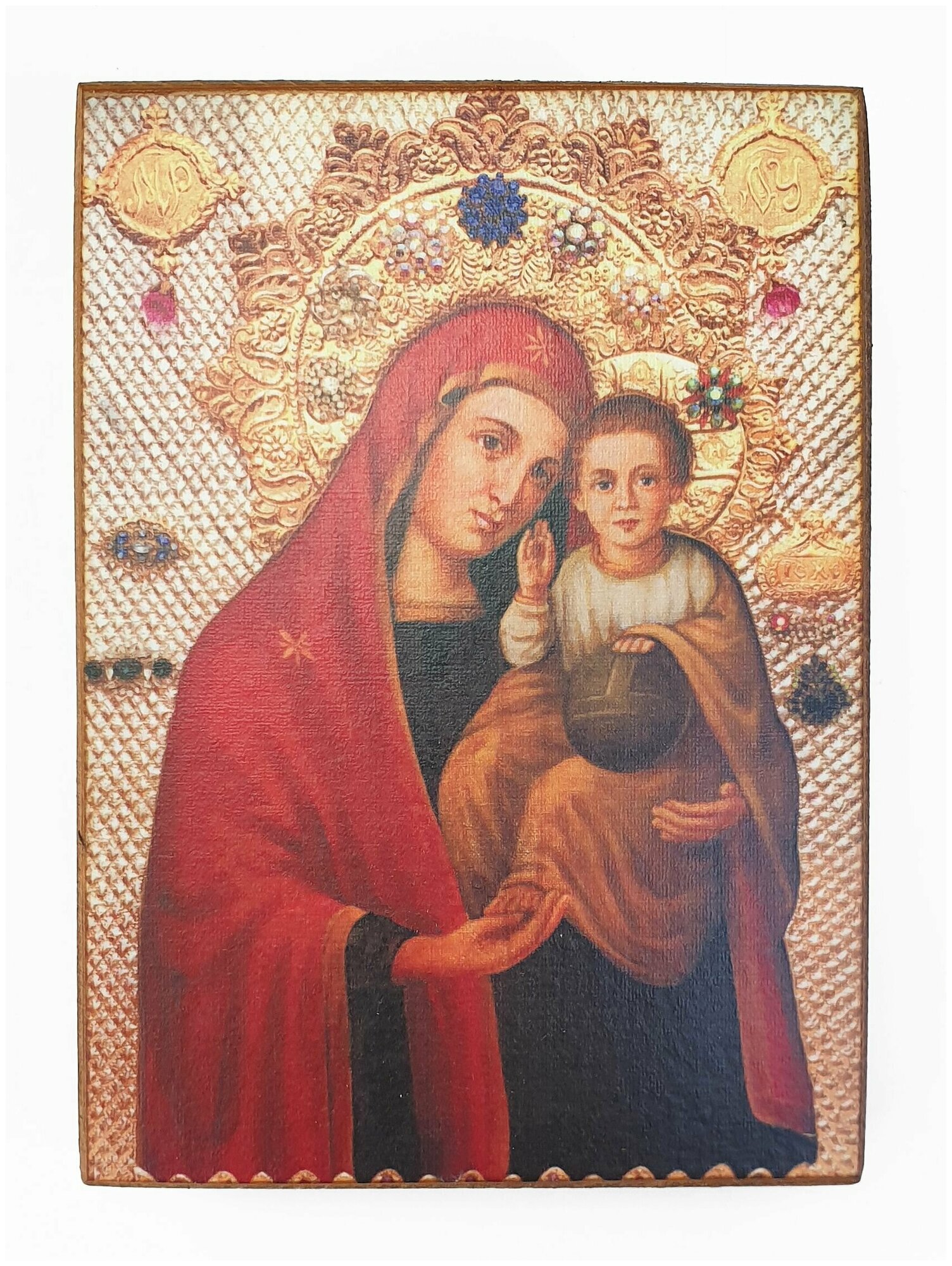 Икона "Боянская", размер иконы - 20х25