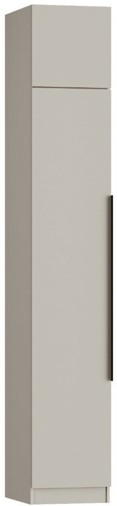 Шкаф пенал, для одежды Арлин, Легкомаркет, левый, 400-550-2400, платяной, цвет кашемир