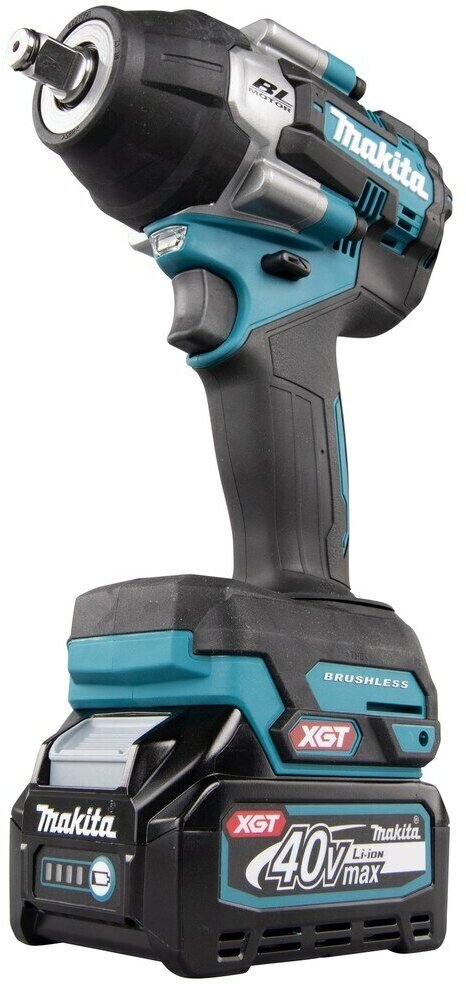 Гайковерт аккумуляторный ударный Makita XGT TW007GD201 (TW007GD201) 40В 2х2,5Ач Li-Ion 2 АКБ и ЗУ