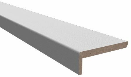 Наличник 70 мм Снежный (телескопический)