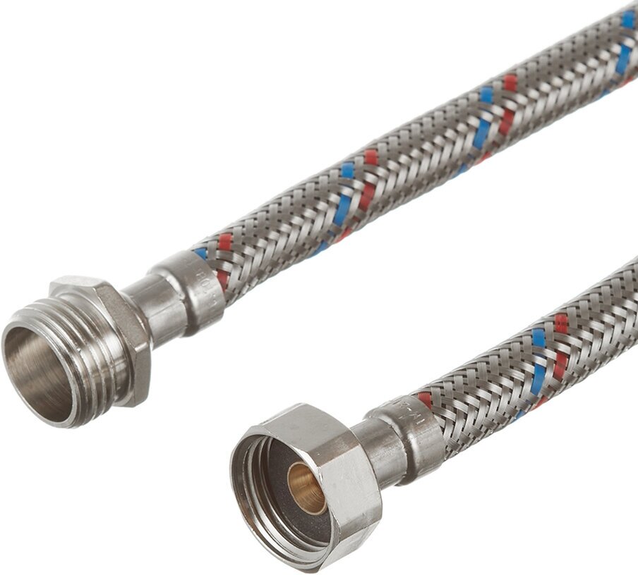 Подводка гибкая для воды Mateu 1/2 ВР(г) х 1/2 НР(ш) 50 см (701050001/THP/678556)