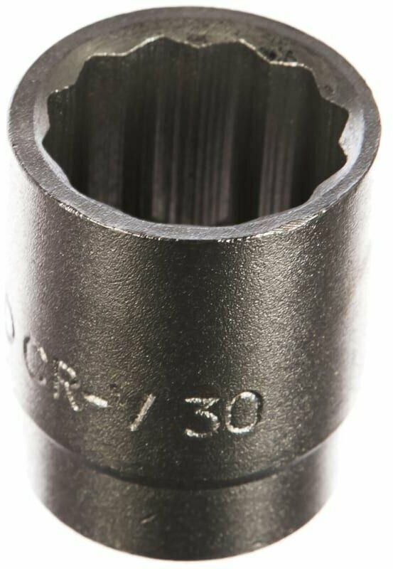 Головка торцевая под вороток трещотку 12 гранная головка на 30 мм 3/4 39030 12203