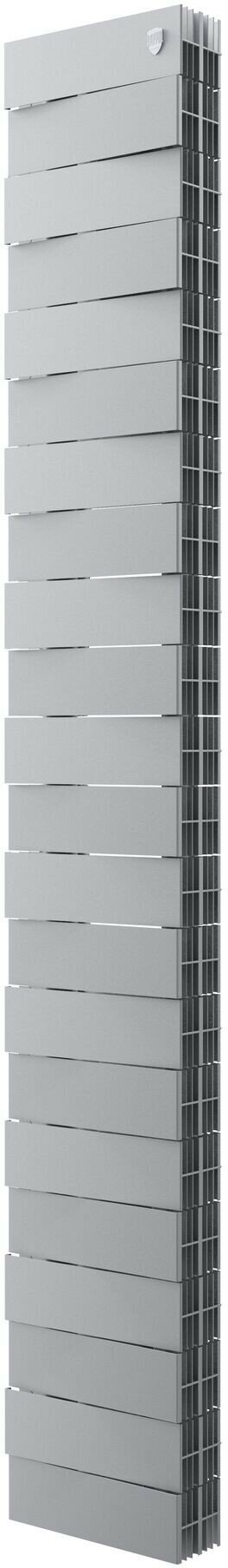Радиатор Royal Thermo PianoForte Tower 200 /Silver Satin - 22 секц.
