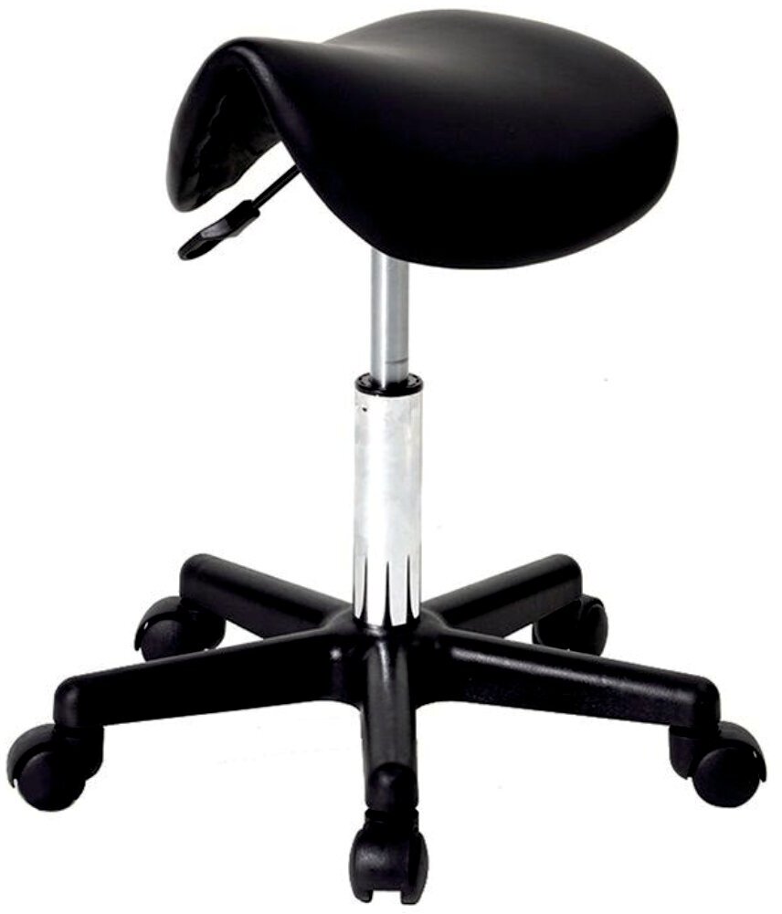 Стул-седло без спинки NOVOKOM, модель (hc-8p02) (HC-1149-1) Black