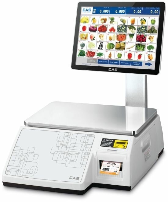 Весы с печатью этикеток CAS CL7000