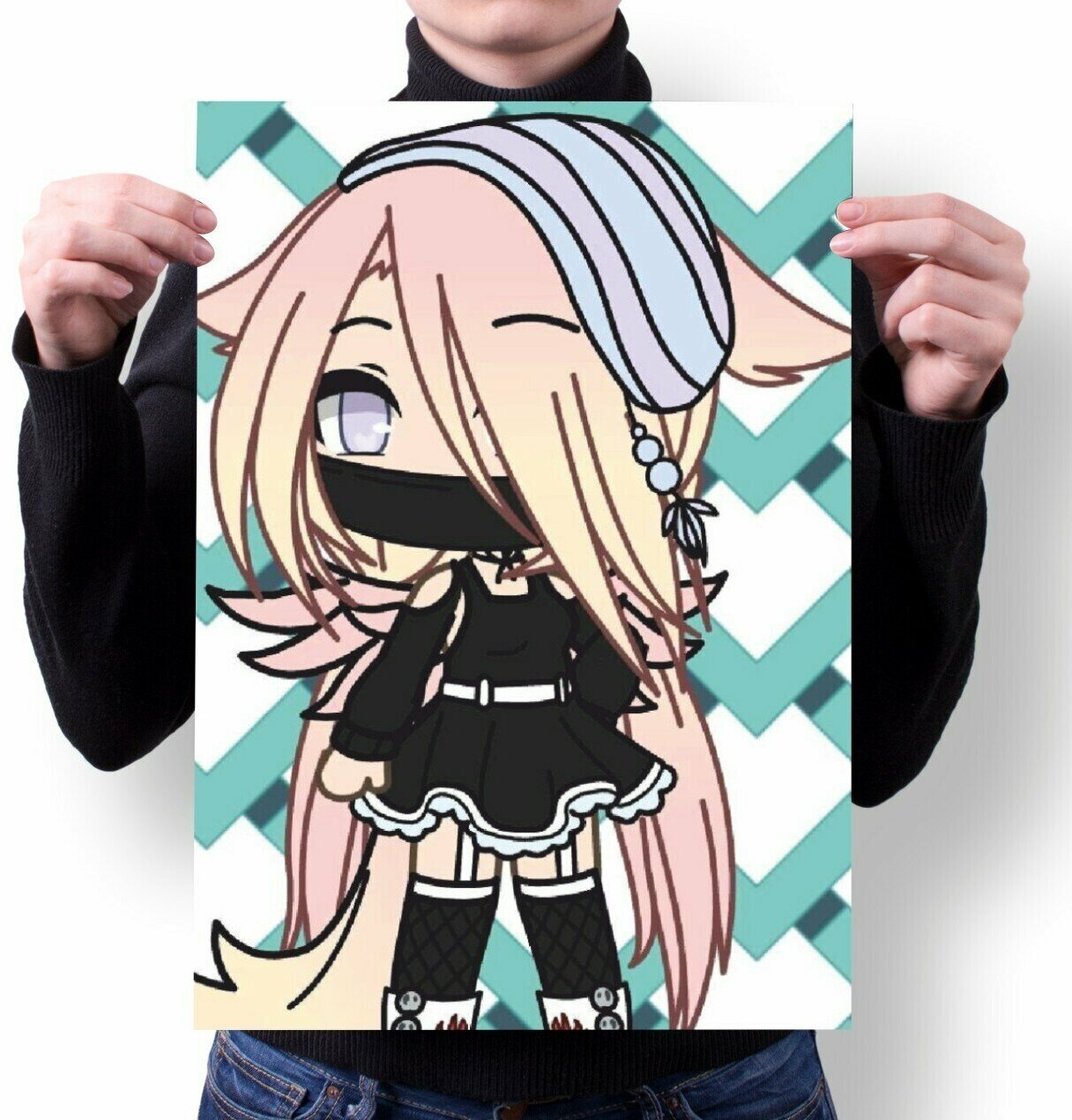 Плакат А2 Принт "Гача Лайт" - 0001