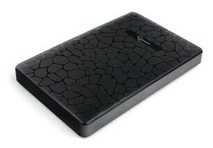 Gembird Контейнер для HDD EE2-U3S-30P Внешний корпус 2.5" черный, USB 3.0, SATA, до 2 Тб, пластик
