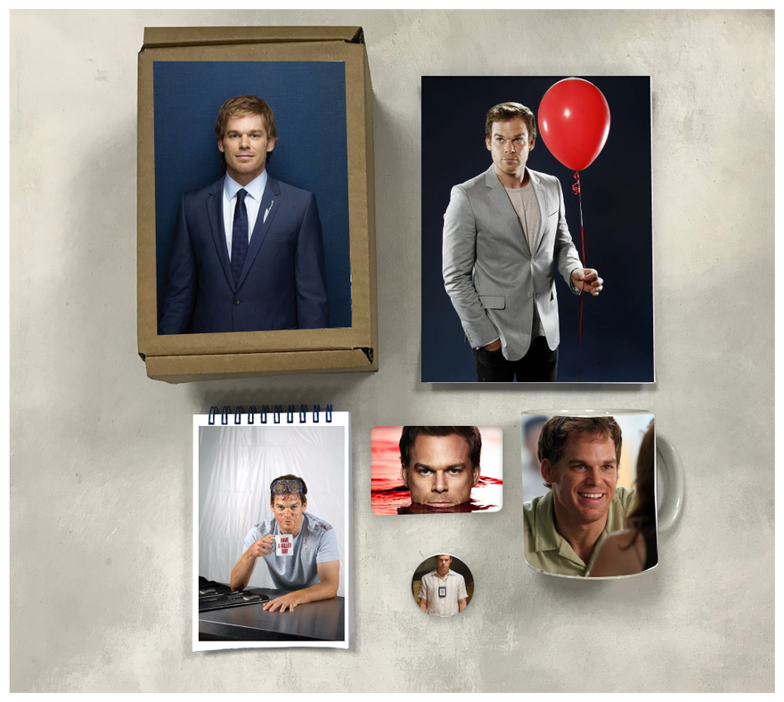 Бокс Декстер, Dexter №9, Ваша картинка