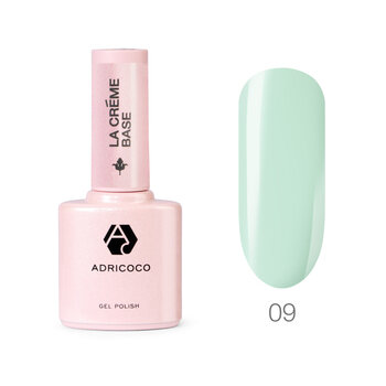Adricoco la creme base камуфлирующая база №09 - мятный мусс 10 мл