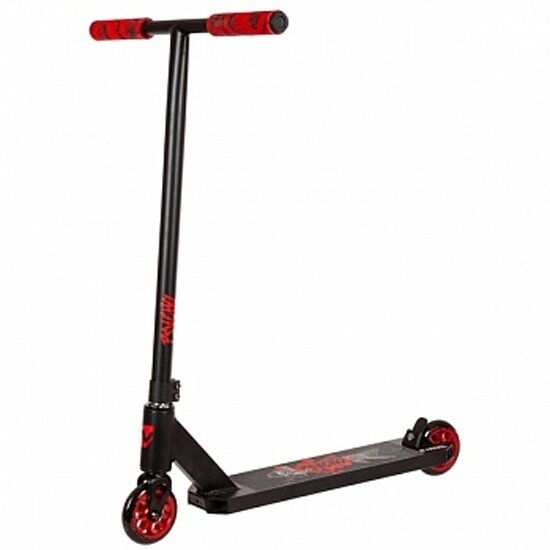 Самокат Novatrack Psycho'40, чёрный 100A. PSYCHOP1. BK22