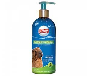 Шампунь для собак Cliny гипоаллергенный 300мл к307