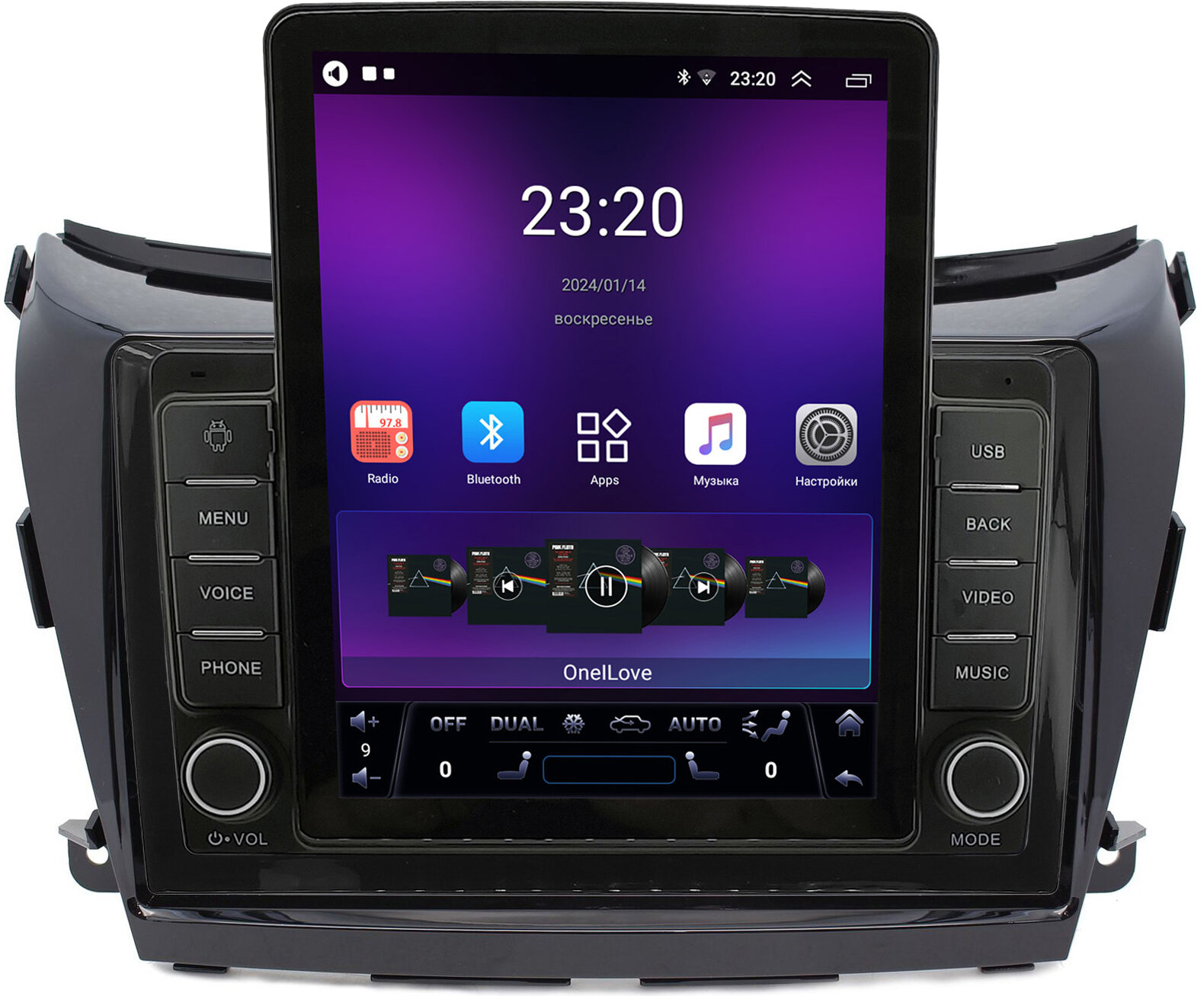 Штатная магнитола Nissan Murano (Z52) 2014-2022 (авто без Navi и 360) Canbox GTR095-1033 Android 10 (QLed, 4/64, DSP, CarPlay)