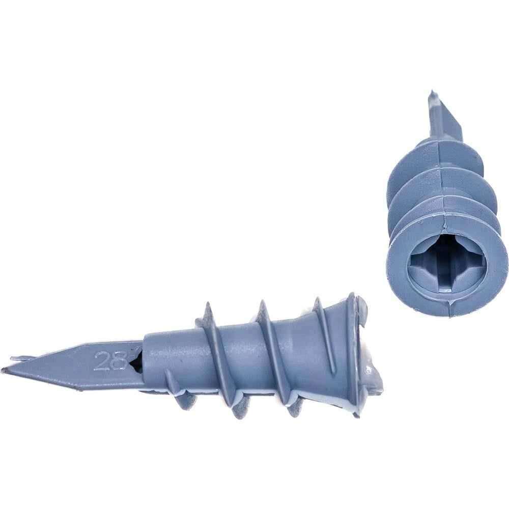 Качественный крепеж Дюбель DRIVA пластик 12x32 сверло150 150 шт 0500585 КЧ