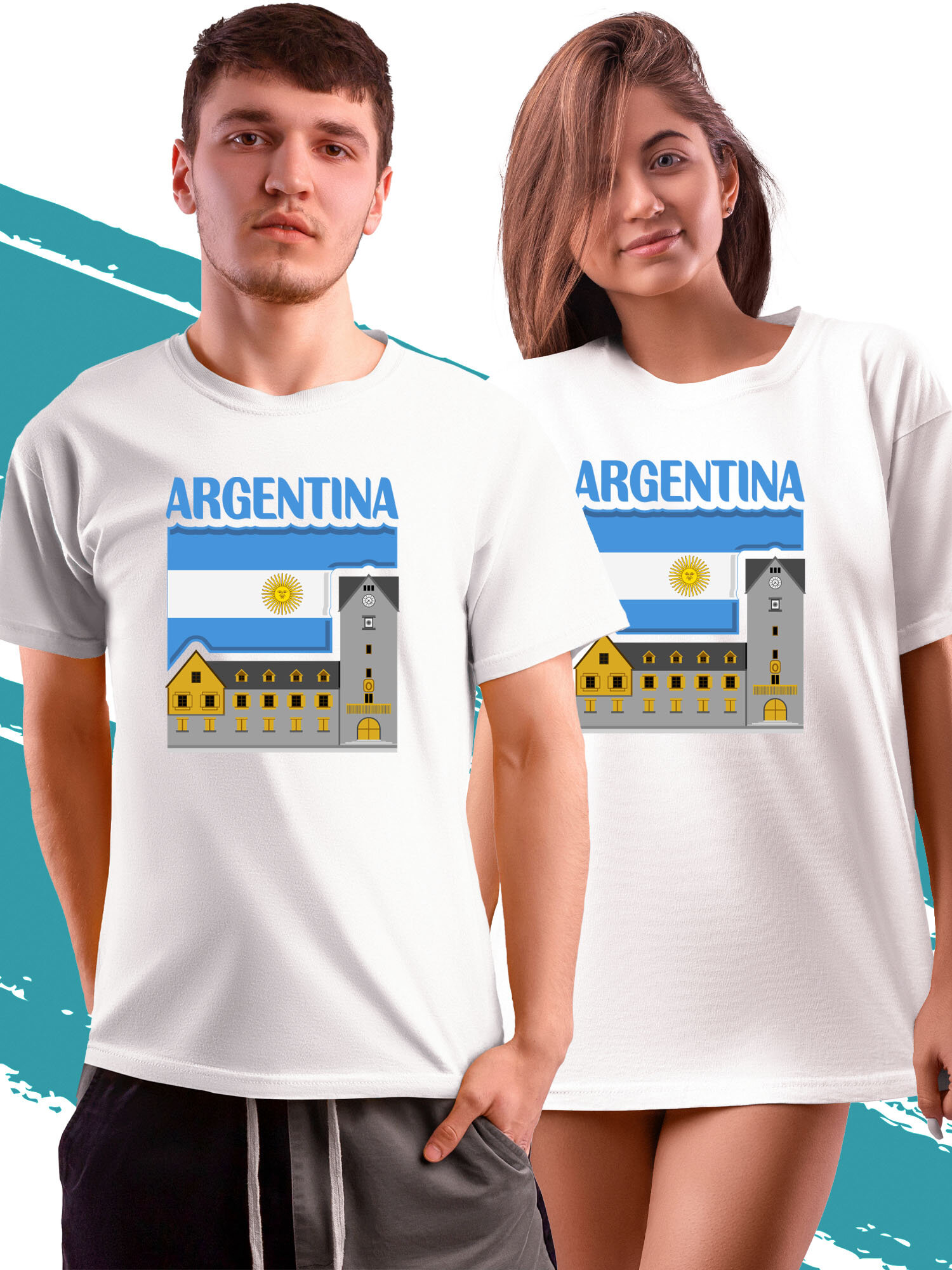Футболка флаг Аргентины Argentina