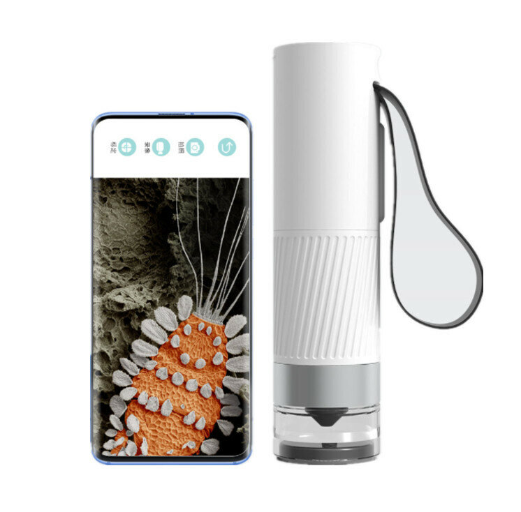 Умный микроскоп BeaverLab DangDangLi DDL-M1 HD Multifunctional Smart Microscope 50X-400X(Портативная версияapp), Белый