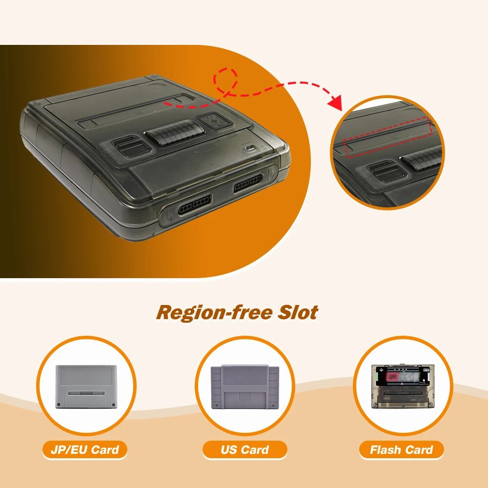 Чехол BitFunx TRN для Super Famicom XLL-SFC-Shell — фото 1
