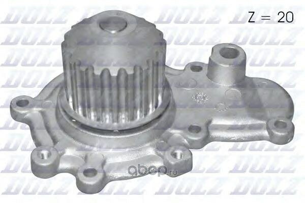 Помпа, водяной насос chrysler/dodge neon/ptcruiser/caravan 1.6/2.0/2.4l dolz c-128