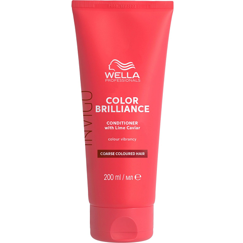 Бальзам для окрашенных жестких волос WELLA INVIGO COLOR BRILLIANCE CONDITIONER, 200 мл new