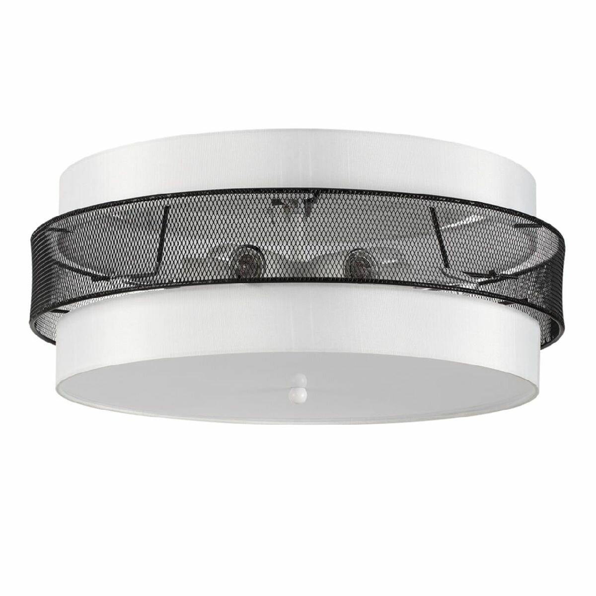 Потолочный светильник Lumion Animaisa 8002/6C, белый/черный, Е27