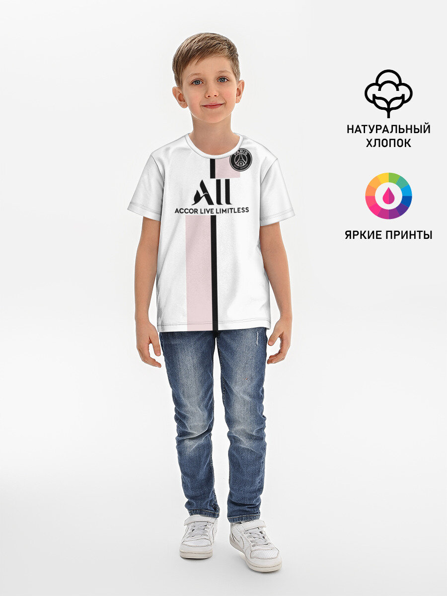 Футболка хлопковая детская Неймар ПСЖ