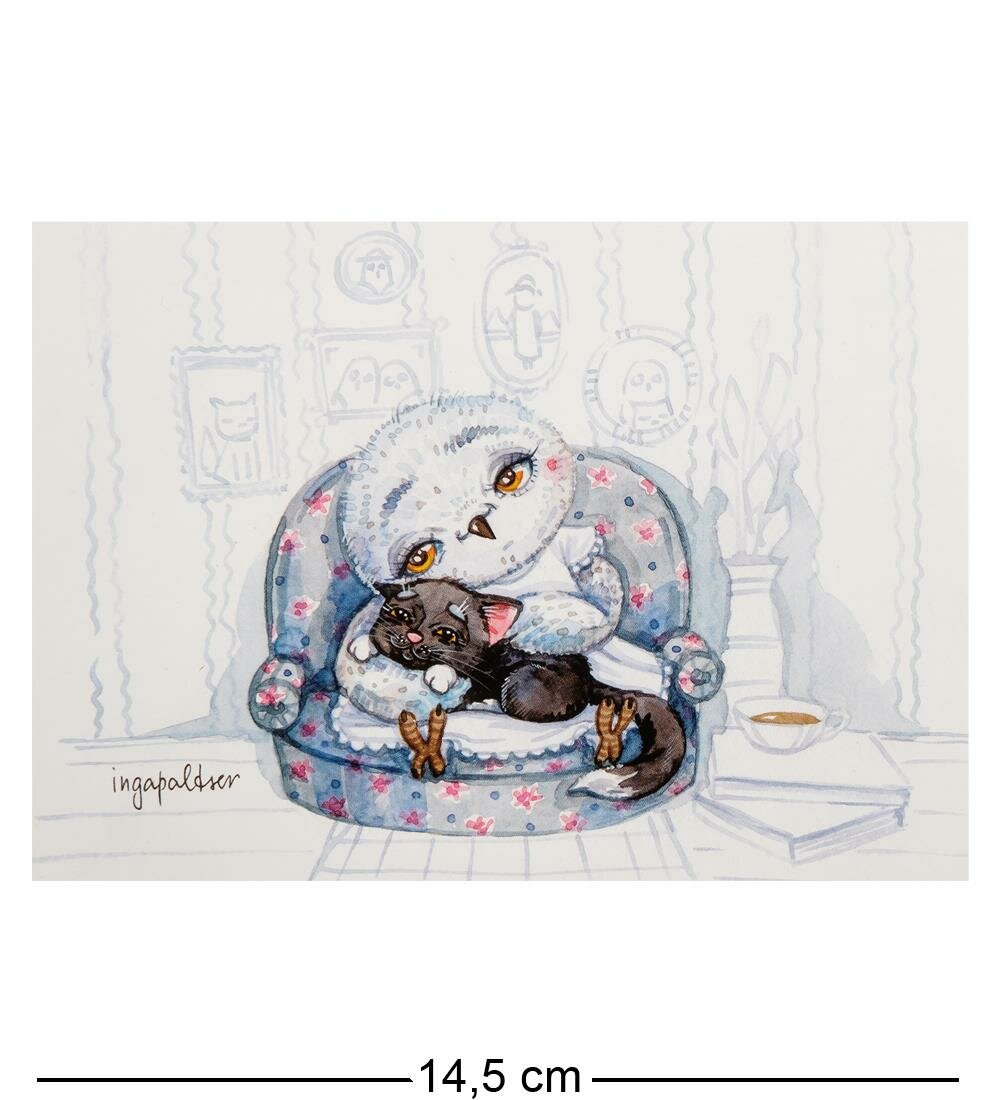 Почтовая открытка "Любимый котик" 14,8х10,5 A2139443 Sunpreeze, Бумага