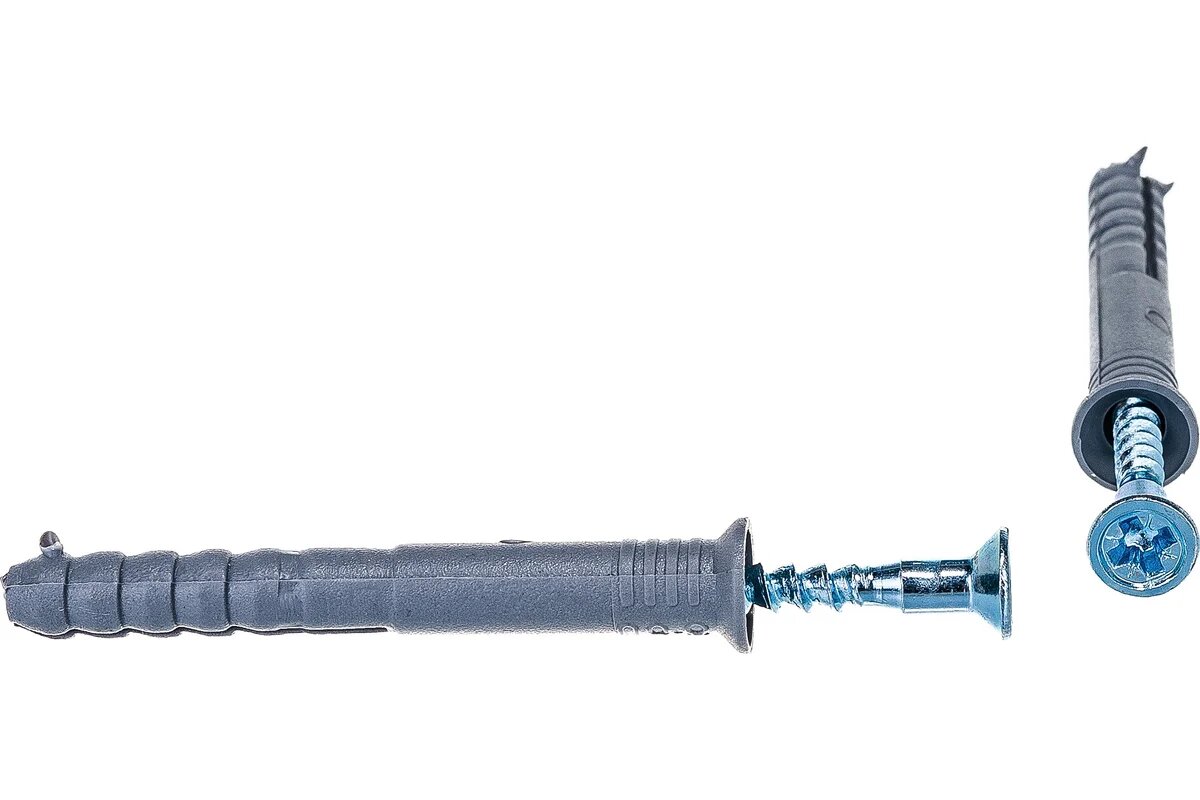 Tech-Krep Дюбель-гвоздь 8x60 потайная манжета полипропилен 75 шт ведро 104744 для монтажа