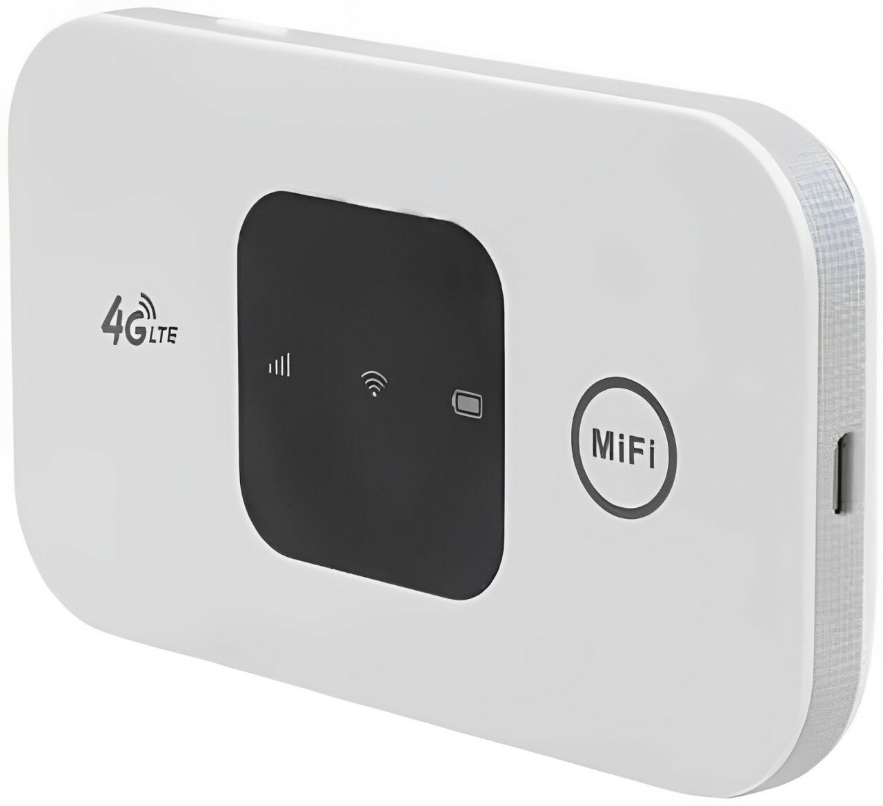 4G роутер CARCAM 4GMF2 Wi-Fi/4G LTE/3G, 150 Мбит/с, белый, компактный — фото 1