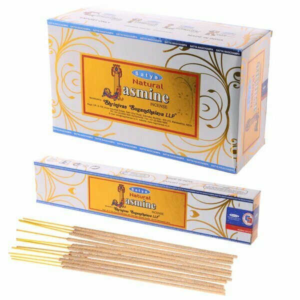 Аромапалочки Жасмин Сатья (Jasmine) Satya 2 кор. по 15 шт.