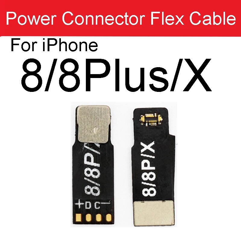 Для iPhone 5 5s 6 6S 7 8 Plus X XS 11 12 13 Pro Max 12 13 Мини-зажим для материнской платы Клемма аккумулятора Пряжка Разъем питания Разъем Кабель 8 8P X
