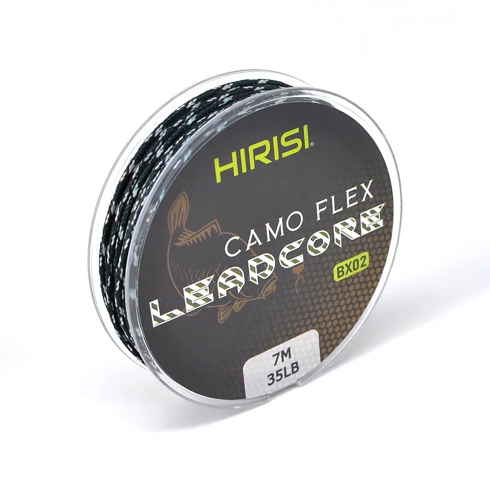 HIRISI Camo Flex Leadcore 7м 35lb, Camo Green