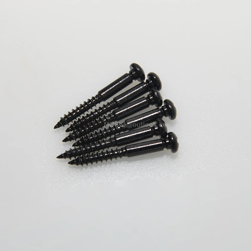 Винты для моста тремоло Guitar Tremolo Bridge, Stainless Steel BK, 6 шт.