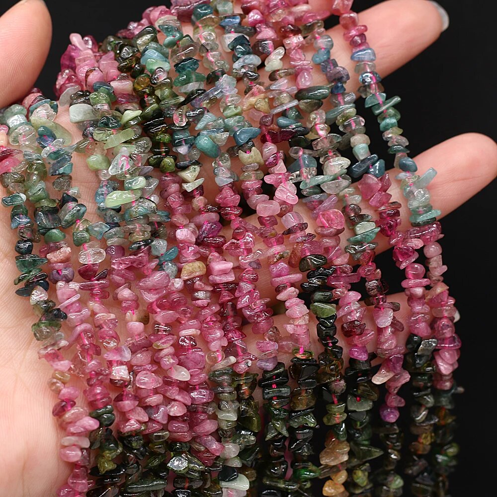 Хризолит 3x5-4x6 мм для создания украшений Rainbow Tourmaline