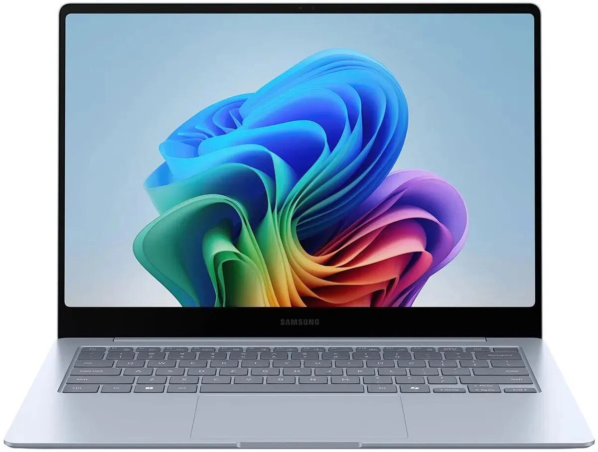 Ноутбук Samsung Galaxy Book 4 Edge NP940 NP940XMA-KB1US (Qualcomm Snapdragon X Elite X1E 3400MHz (80 100)/16Gb/512 Gb SSD/14"/3200x1800/Win 11 Home)