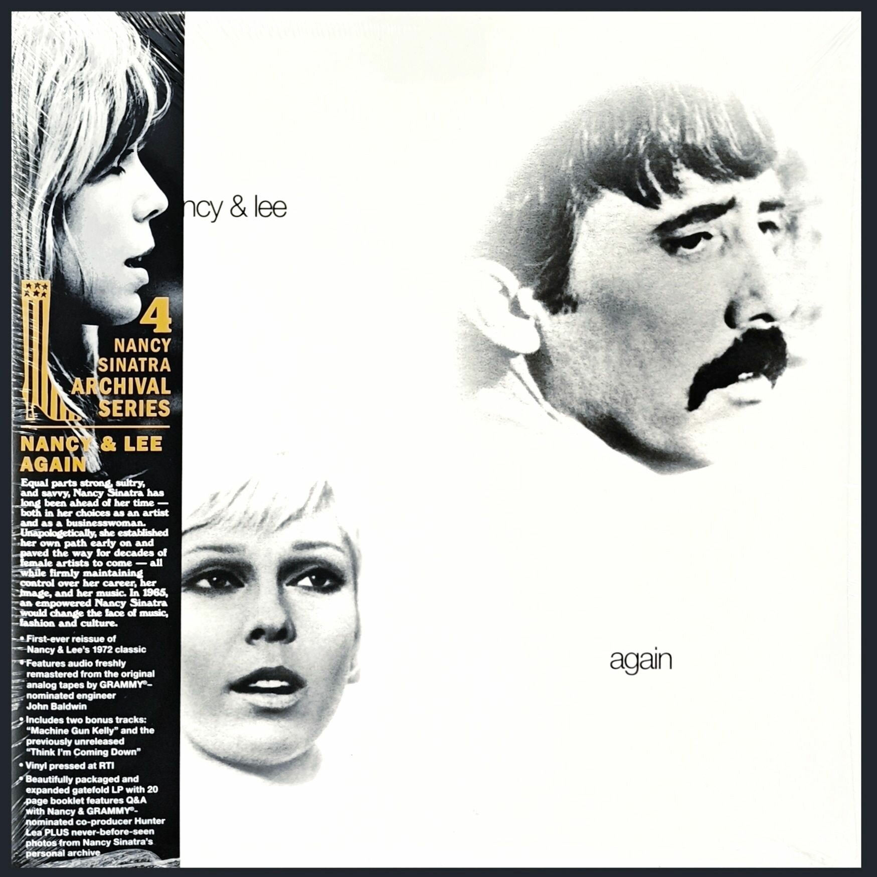 Виниловая пластинка Nancy Sinatra & Lee Hazlewood - Nancy & Lee Again (LP, 2023, Light In The Attic)