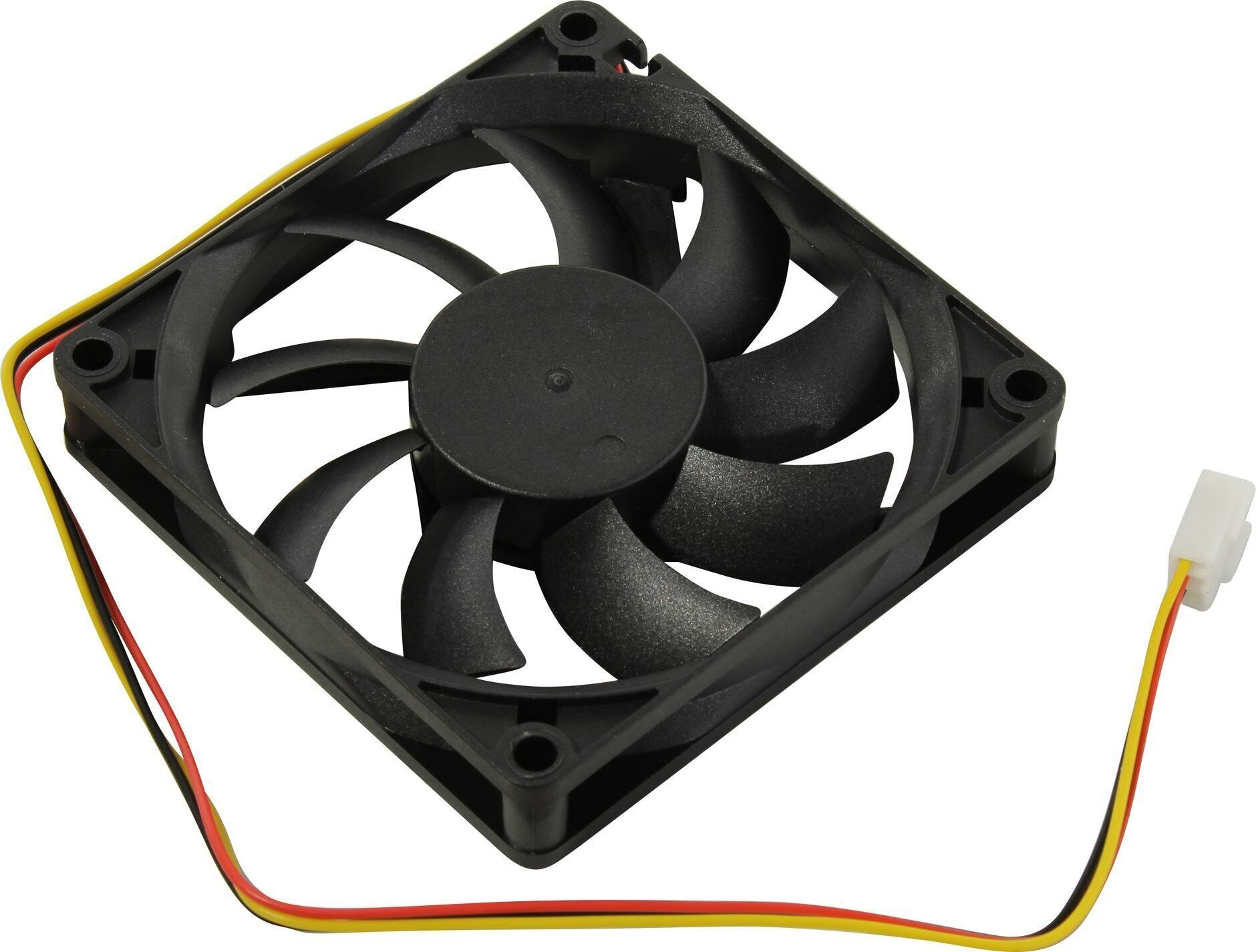 Вентилятор для корпуса 80x80 мм 5bites F8015S-3 (3пин, 80x80x15мм, 23дБ, 2000 об/мин)