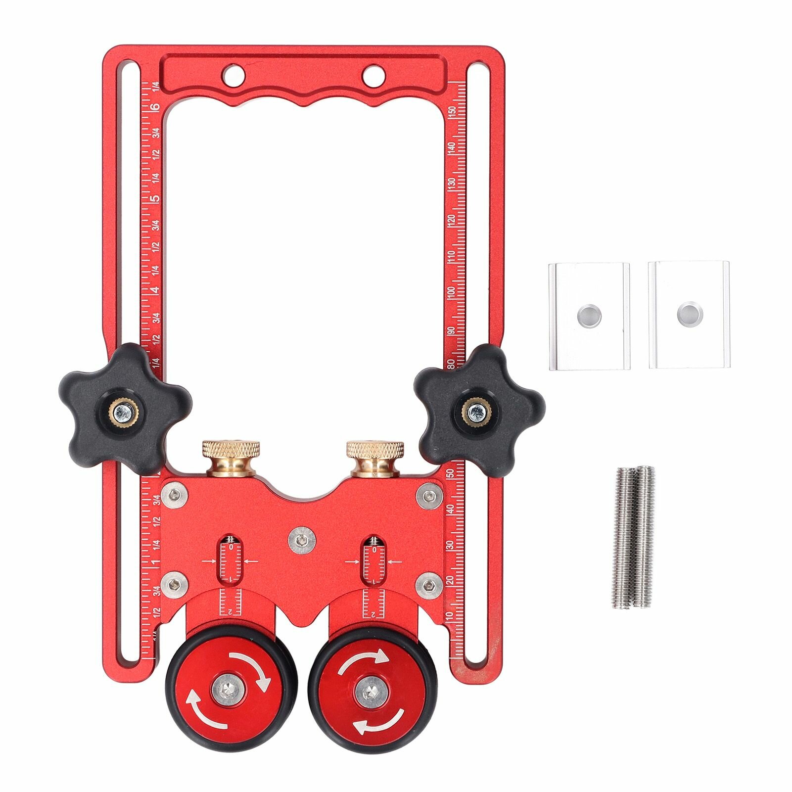 Роликовый направляющий для настольной пилы, один подшипник и два колеса 160 мм, для деревообработки