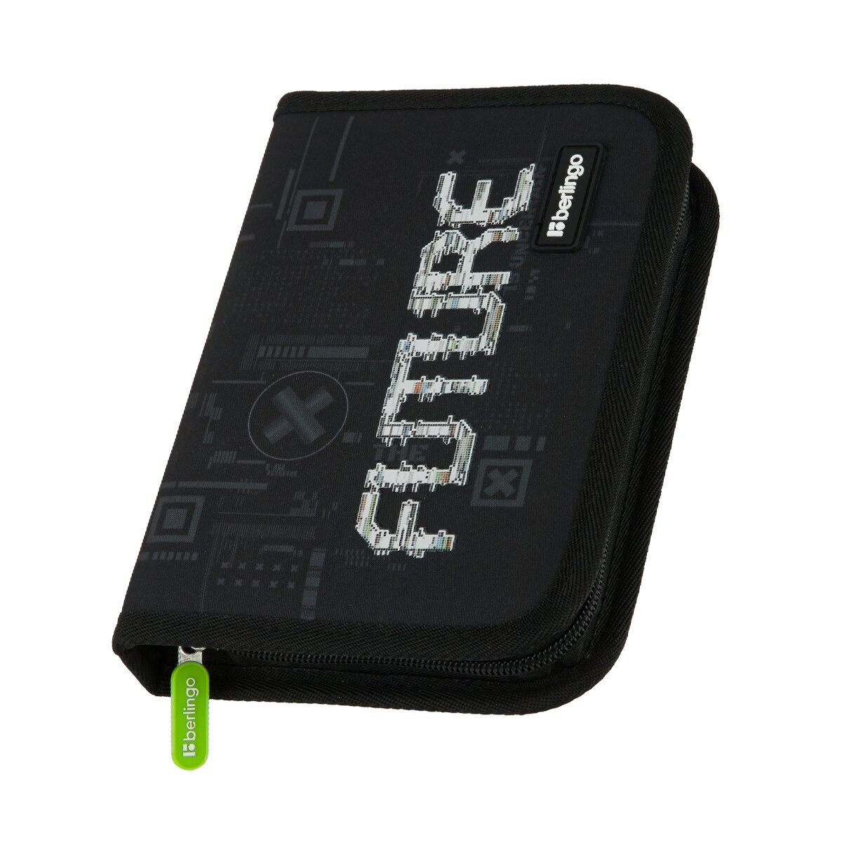 2 шт. Пенал 1 отделение, 200*140*40 Berlingo "FutureX", дополнительная откидная секция, полиэстер