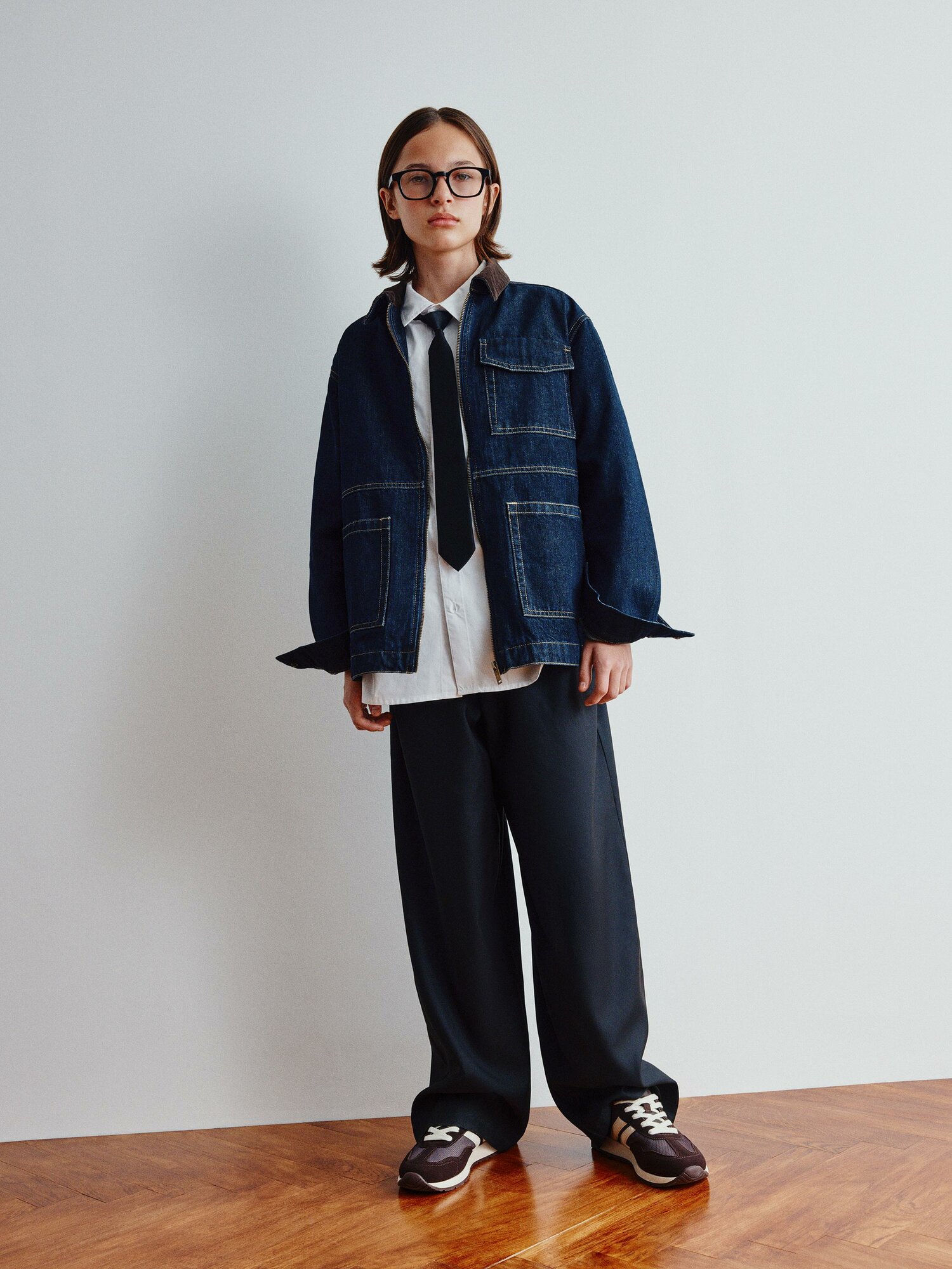 Брюки школьные