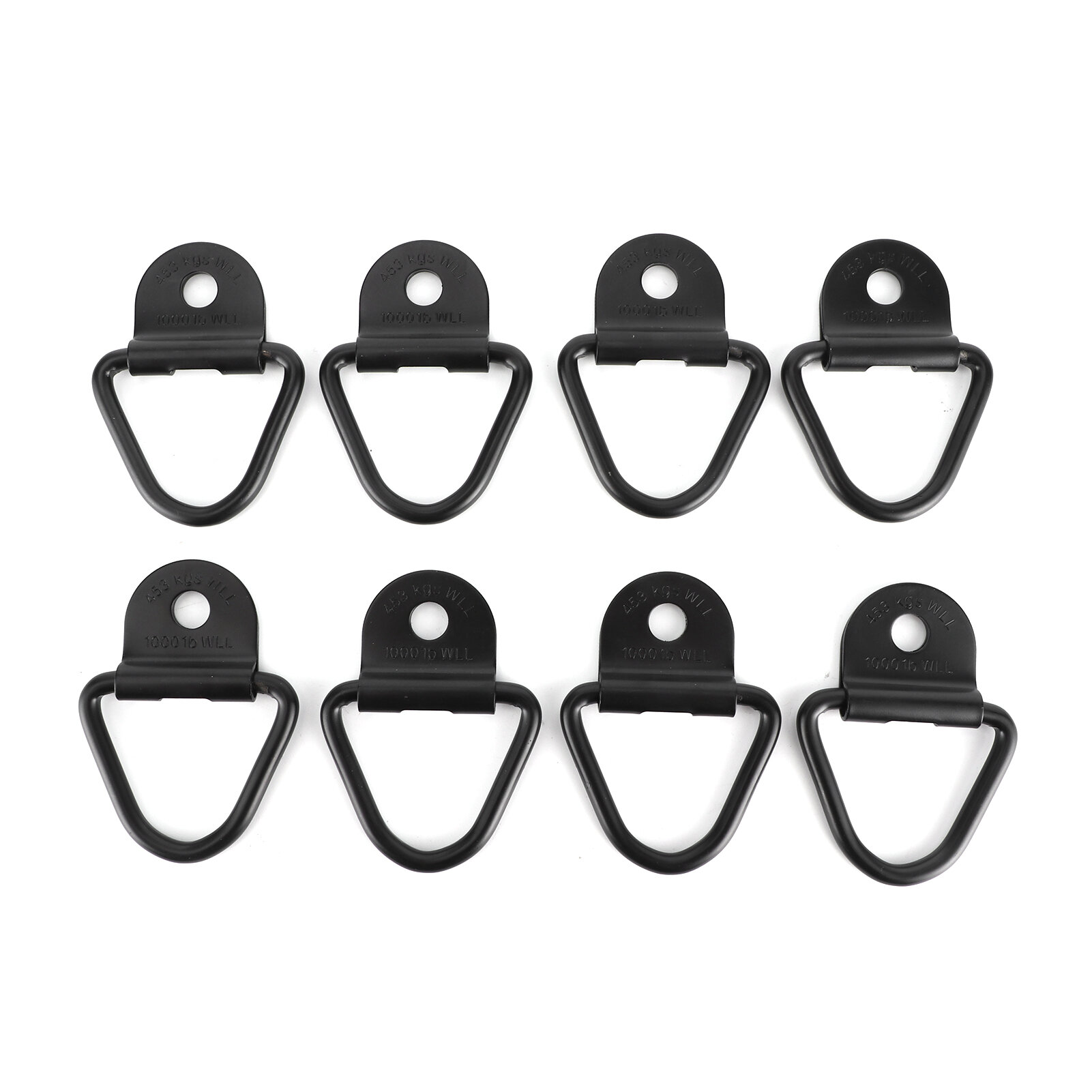 8 шт. универсальных треугольных крепёжных колец, прочные буксировочные крюки для грузовиков, автодомов, прицепов и внедорожников, аксессуары для безопасного крепления грузов
