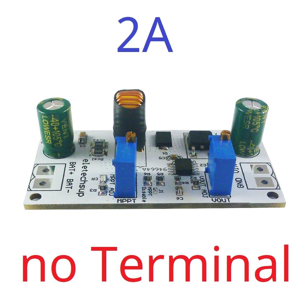 MPPT Солнечный контроллер eletechsup SD29AJTC 2A no Terminal