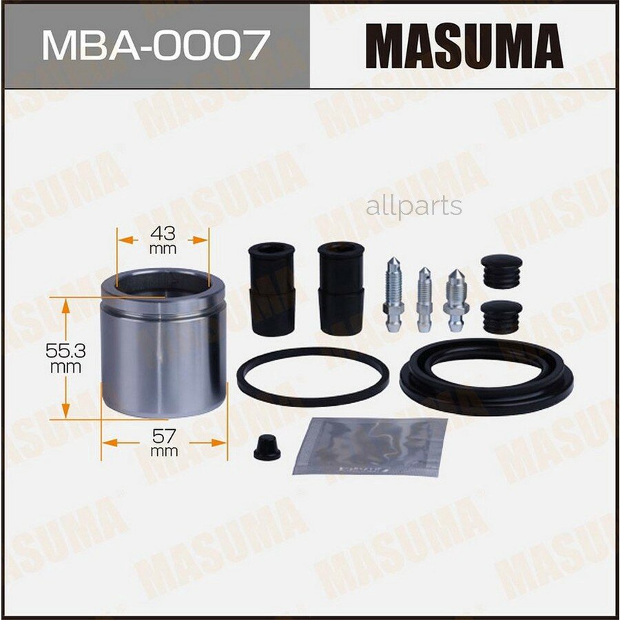 MASUMA MBA-0007 Ремкомплект тормозного суппорта с поршнем AUDI A4 MASUMA MBA-0007