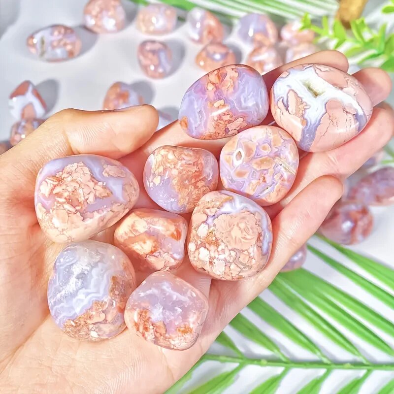 Розовый Агатовый Кристалл 30/50/100 Г Сакура Кварц Декоративная Посуда Ручной Работы Красивый Розовый Камень Лучший Подарок Д.